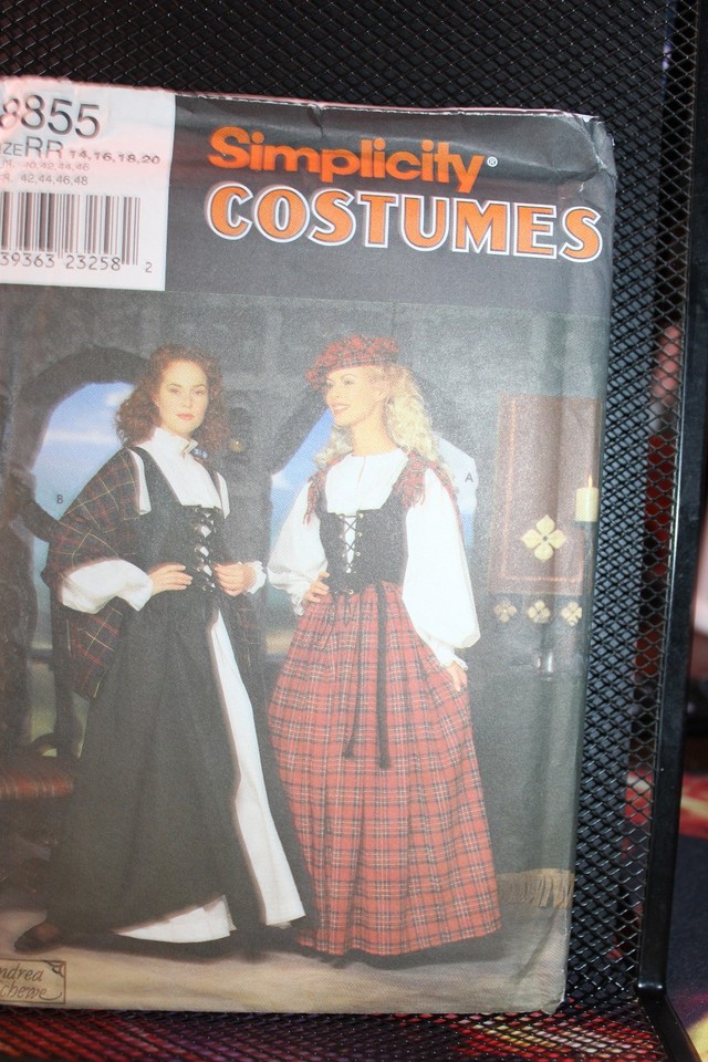 Halloween Simplicity costumes sewing patterns Uncut. cut Your choice ...