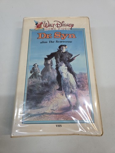 Dr. Syn Alias The Scarecrow VHS 1964 Walt Disney Home Video Read ...