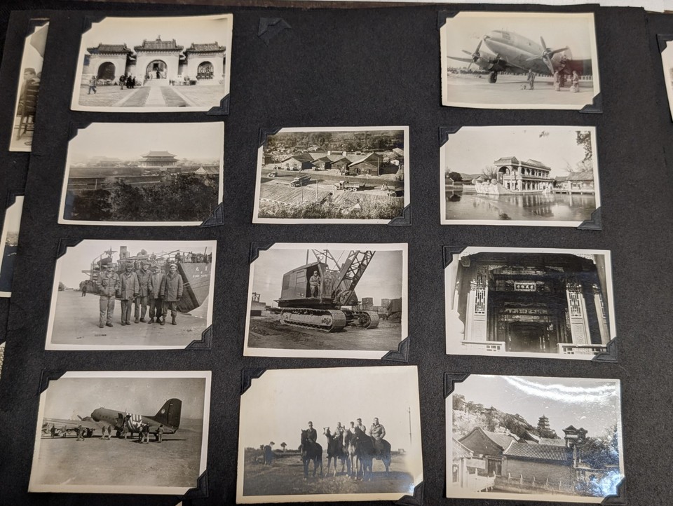 Original 1944-45 WWII CBI Burma Road Construction Photo Album w/78 ...