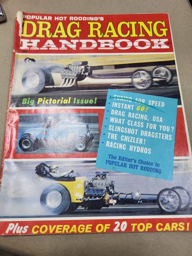 1964 Drag Racing Handbook - OK Condition - Some Damage - VERY Cool | eBay