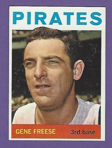 1964 Topps - #266 Gene Freese - Pittsburgh Pirates - ExMt | eBay