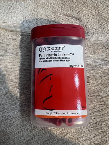 Knight M901104 Full Plastic Jacket 209 Muzzleloader- Pack of 100 ...