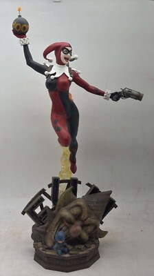 Tweeterhead DC Super Powers Collection Harley Quinn 19" Resin Maquette ...