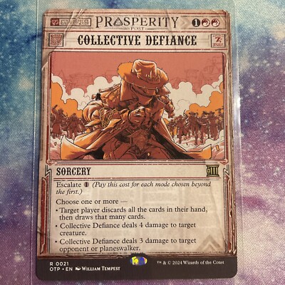 Collective Defiance (REGULAR) x1 - MTG Breaking News OTP #21 | eBay