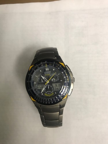 CITIZEN BLUE ANGEL WATCH TITANIUM | eBay