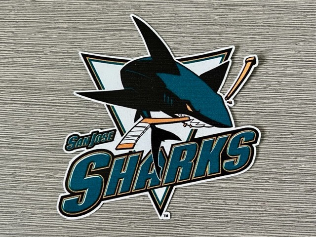 Old San Jose Sharks Logo 2002 Teemu Selanne San Jose Sharks Authentic
