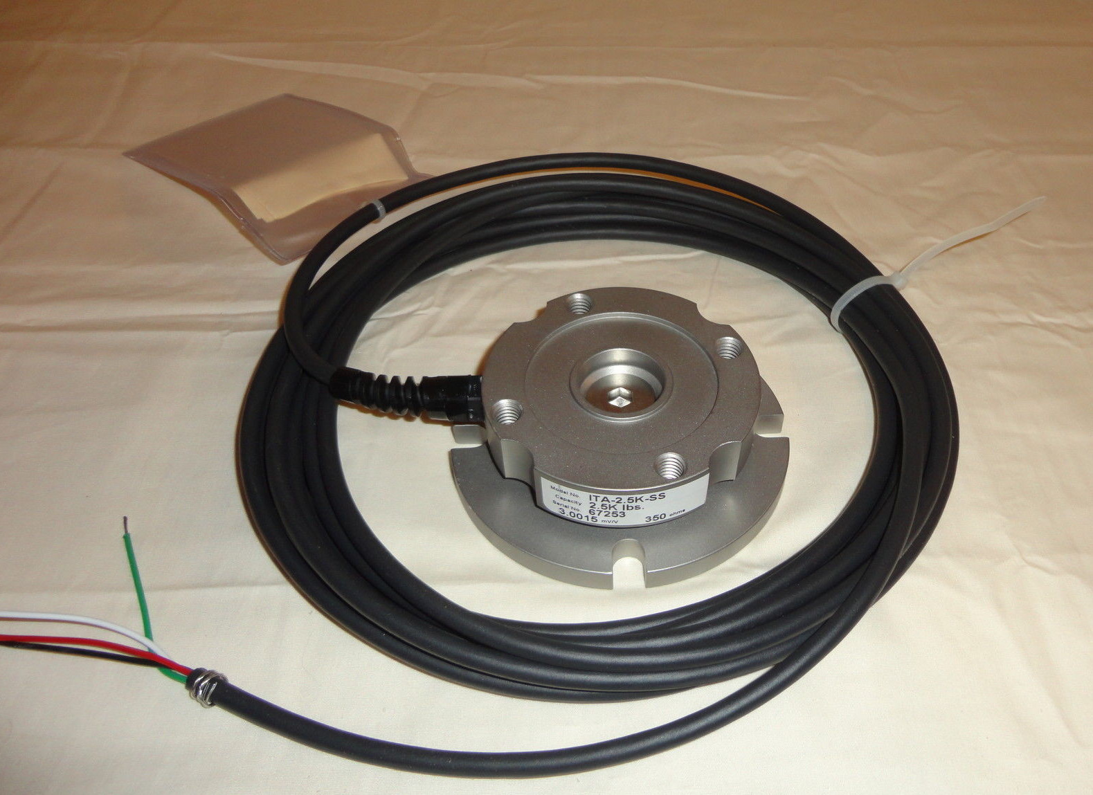 GSE 197101-00252 INTEGRATED TANK ASSEMBLY 2500LB 19710100252 LOAD CELL ...
