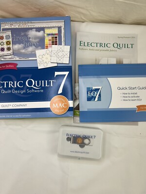 Electric Quilt 7 EQ7 Quilting Design Software for APPLE MAC | eBay
