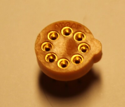 IC Socket AUGAT 8 Pin Round TO-5 Can Gold Plated | eBay