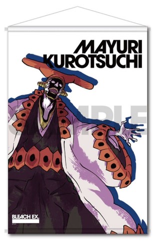 BLEACH EX Exhibition in Fukuoka Mayuri Kurotsuchi Tapestry 515X728mm ...