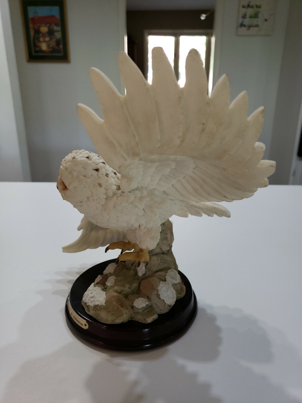 THE CROSA COLLECTION Snowy OWL FIGURINE Statue Vintage | eBay
