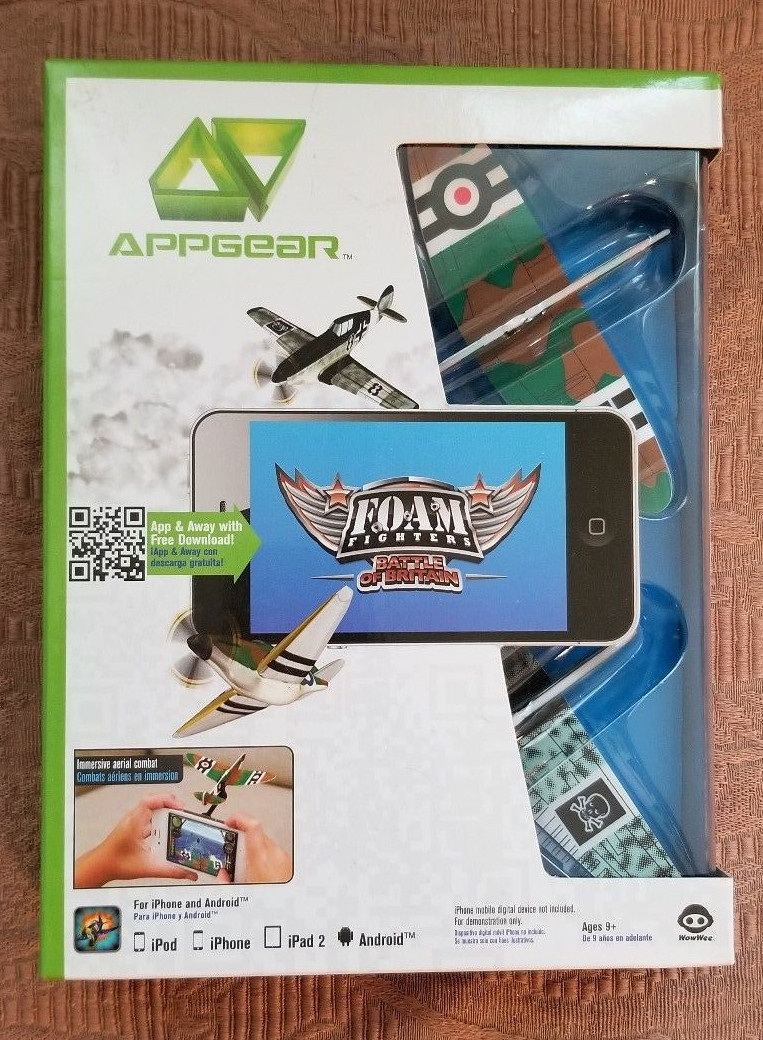 Appgear Foam Fighters BATTLE OF BRITAIN -BRAND NEW (Apple,Android,etc ...