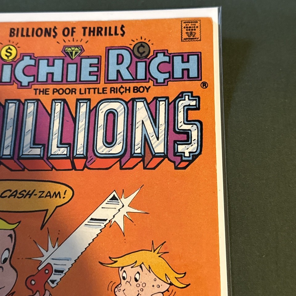 RICHIE RICH - BILLIONS #24 Harvey Comics 1970's The Poor Little Rich ...