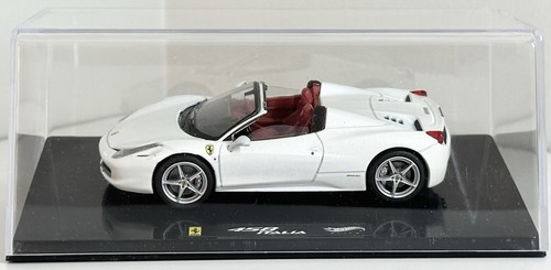 Hot Wheels Elite 1:43 - Ferrari 458 Spider (White) - W1183 RARE VHTF | eBay