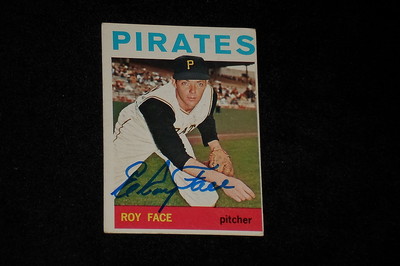 ROY FACE 1964 TOPPS SIGNED AUTOGRAPHED CARD #539 HI# PIRATES | eBay