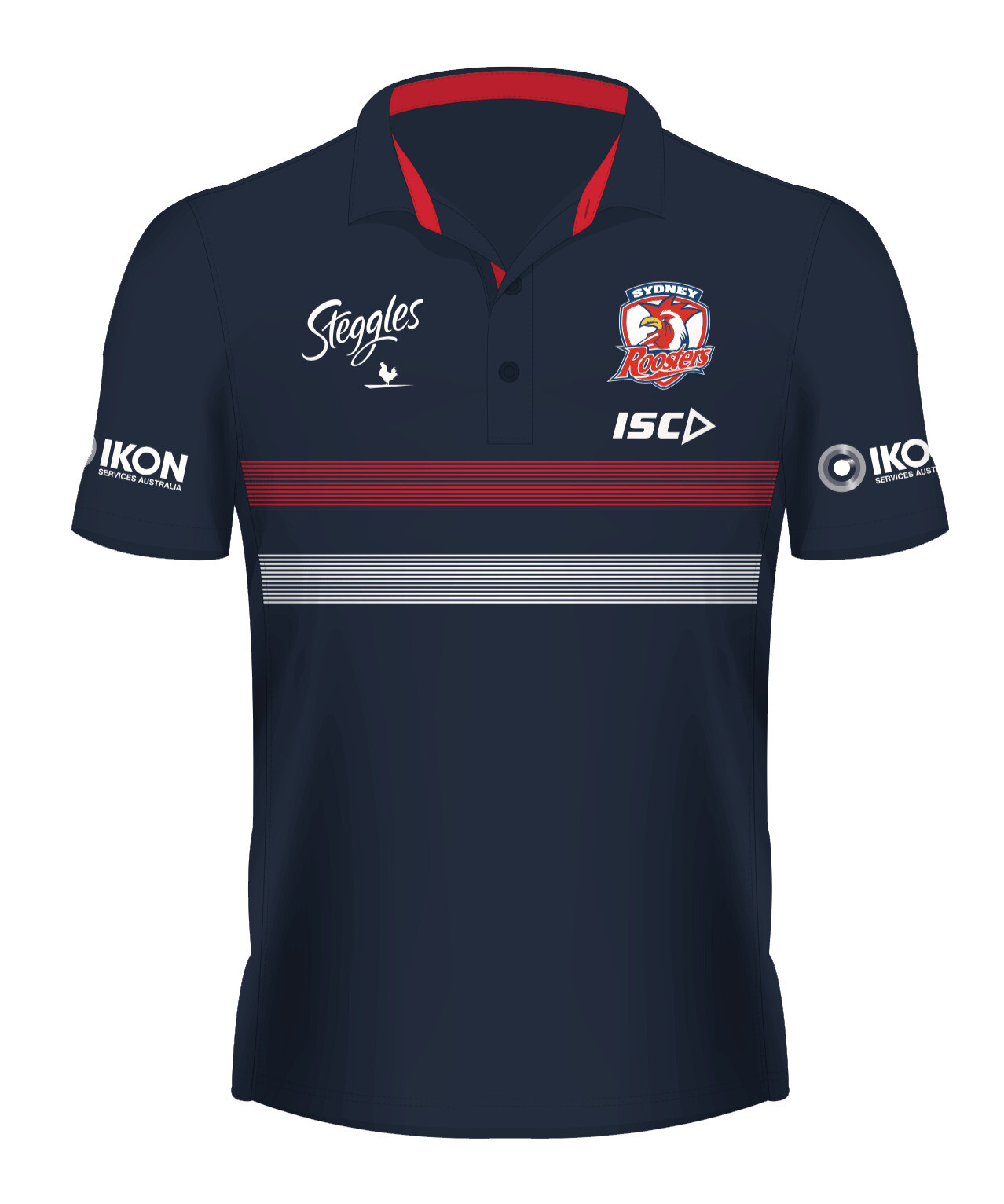Sydney Roosters NRL ISC Players Media Polo Shirt Sizes SMALL! 01M ...