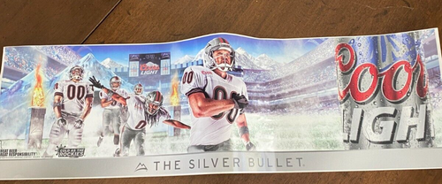 2014 Coors Light The Silver Bullet Football Brew Advertising Sticker 8 ...
