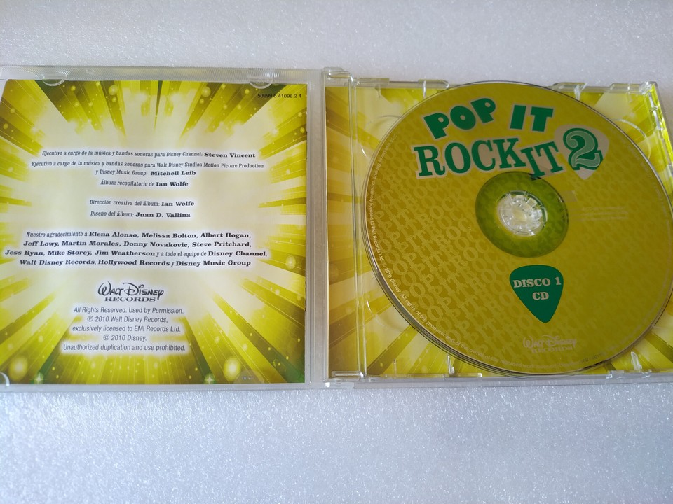 Pop It Rock It 2 Selena Gomez Hannah Montana Demi Lovato Miley Cyrus - 2 X CD 3T | eBay