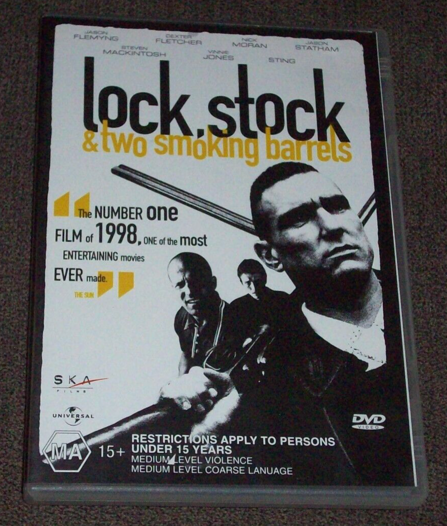 Lock, Stock And Two Smoking Barrels (DVD, 1998) Jason Flemyng, Dexter ...