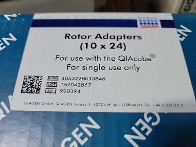 qiagen rotor adapters 990394 10x24 | eBay