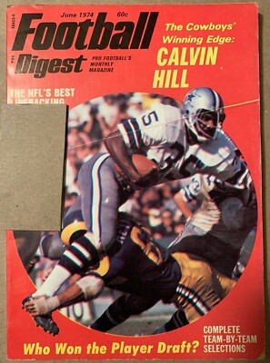 1974 FOOTBALL DIGEST - Calvin Hill - Dallas Cowboys | eBay