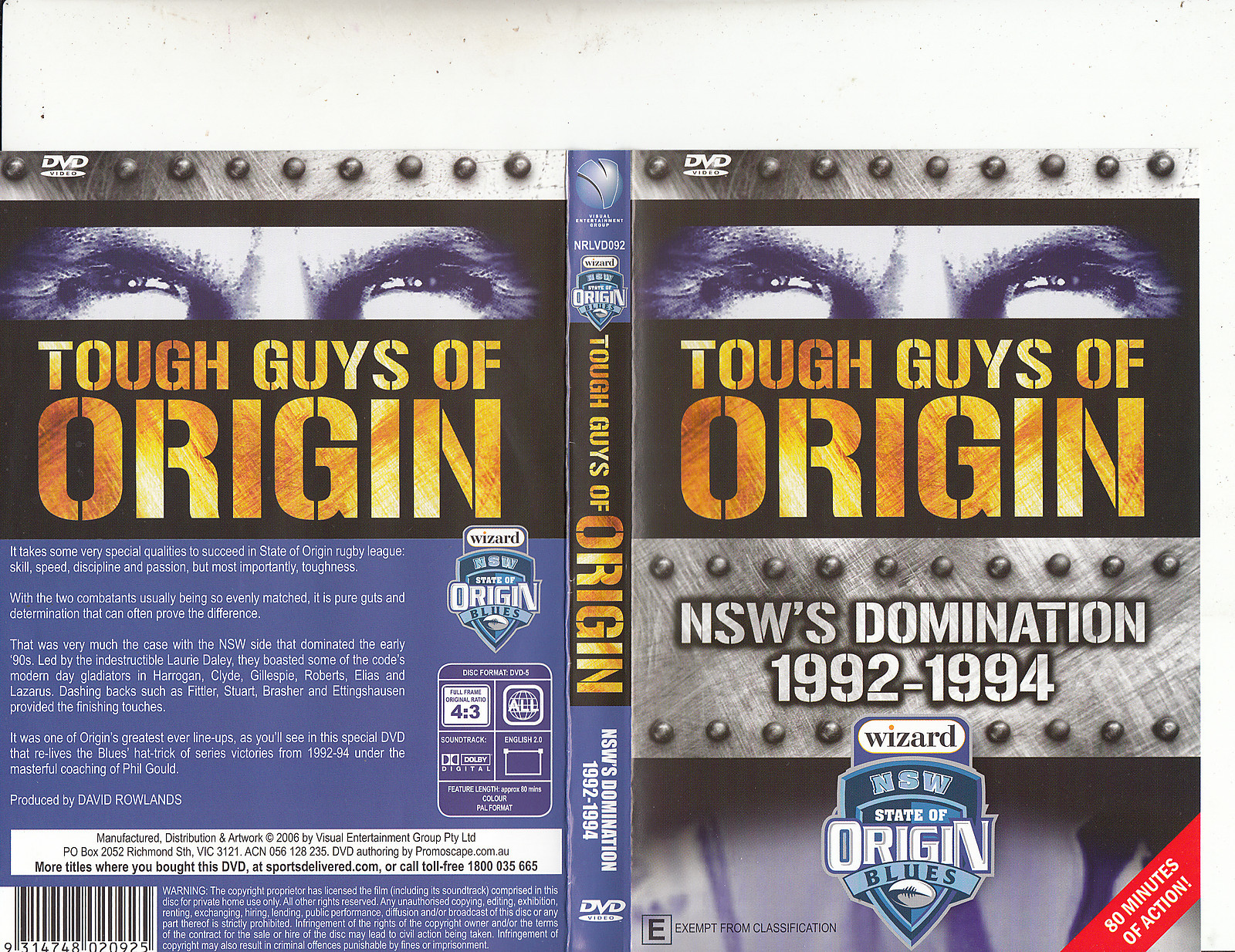 NSW State of Origin:Blues-Tough Guys of Origin-NSW Domination-Rugby SOO ...