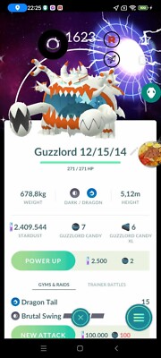 Pokémon Shiny Guzzlord With Special Background - TRADE - GO Read ...