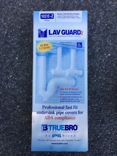 TRUEBRO 103 E-Z Lav Guard2 ADA Single Bowl Kitchen Sink Accessory Kit ...