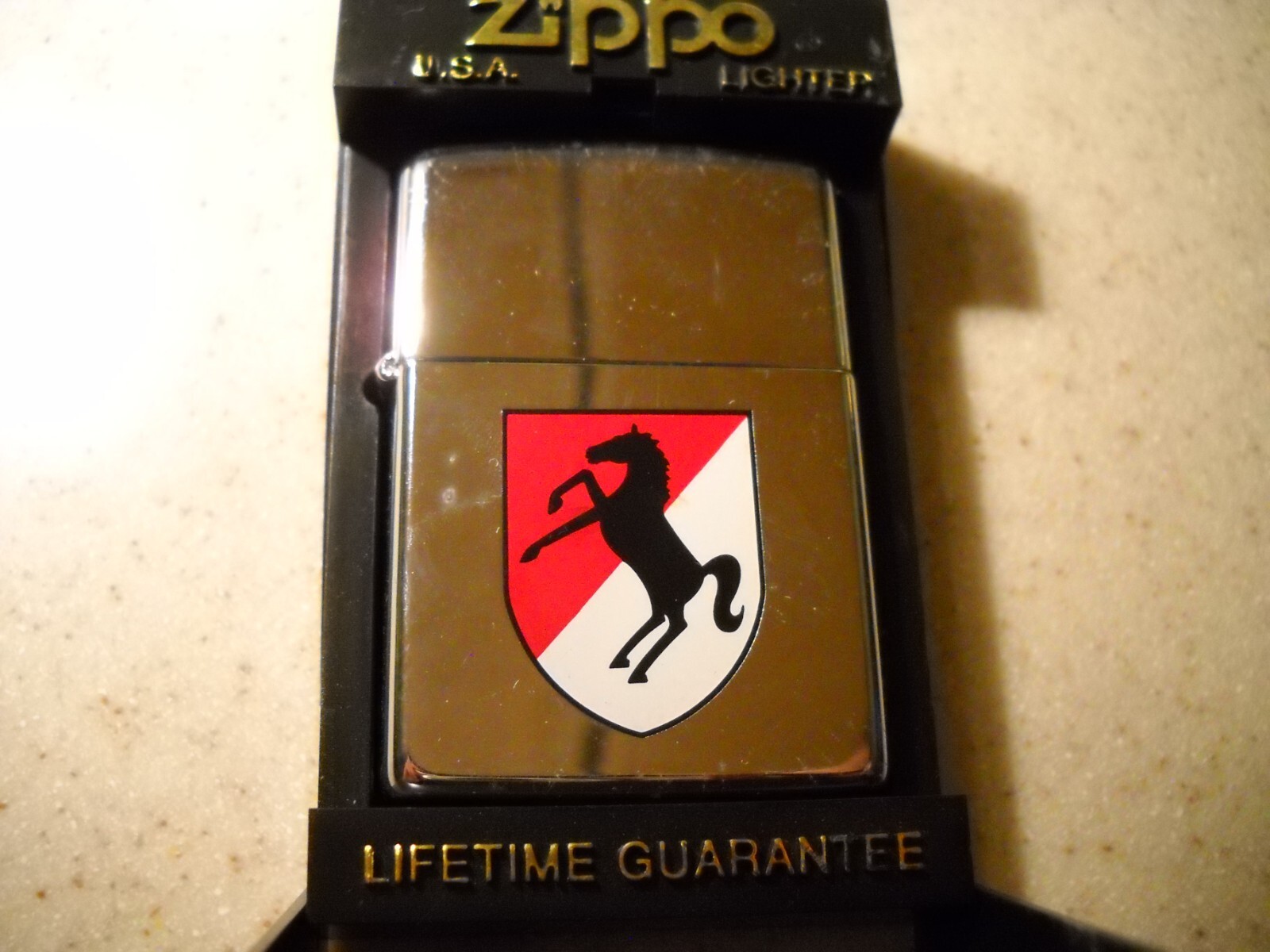 zippo lighters, vintage US Army 11th Armored Cavalry | eBay