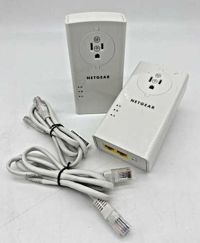 Netgear Powerline 2000 Extra Outlet PLP2000-Set of 2 White 606449130874 ...