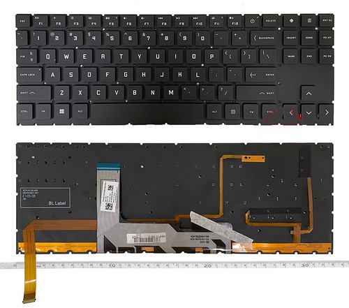New HP OMEN 15-en 15-en0013dx 15-en1013dx 15-en0023dx US Keyboard RGB ...