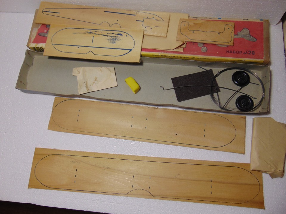 c/l Control Line Airplane Building kit model Soviet PO 2 cl Polikarpov ...