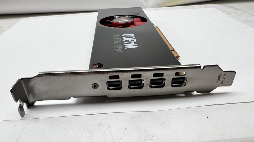 AMD FirePro W4300 4GB Low Profile Workstation Graphics Card Quad | eBay
