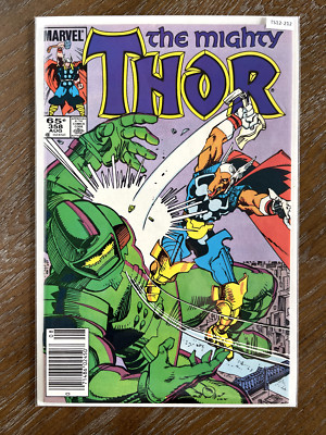 THE MIGHTY THOR #358 MARVEL COMIC BOOK NEWSSTAND 9.0 TS12-212 | eBay
