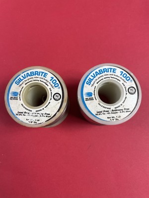 2- Rolls Silvabrite 100 Solder | eBay