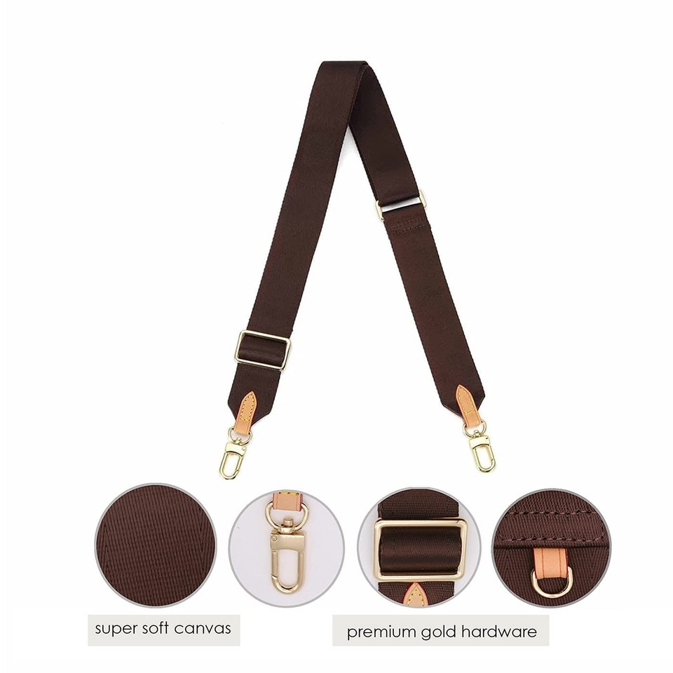 Multi Pochette Accessories Replacement Strap Adjustable Crossbody Wide ...