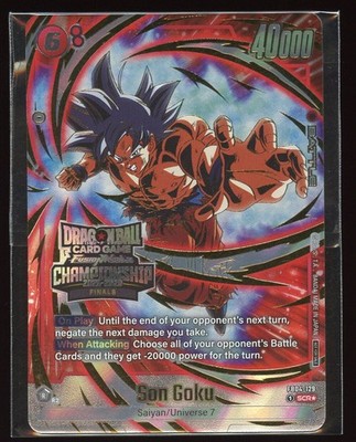 Son Goku FB04-129 Alt-Art Card Dragon Ball Fusion World Championship ...