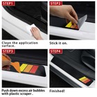 For Toyota 4Runner Set Car License Plate Frame Cover + Door Sill ...