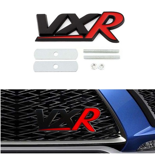 VXR Badge Black & Red Front Grill Emblem For Vauxhall Opel Adam Corsa ...