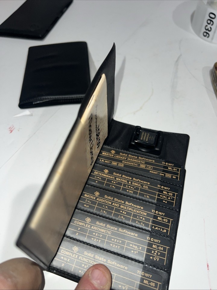 Big lot Texas Instruments TI-58 59 library calculator Not Working Ml-1 ...