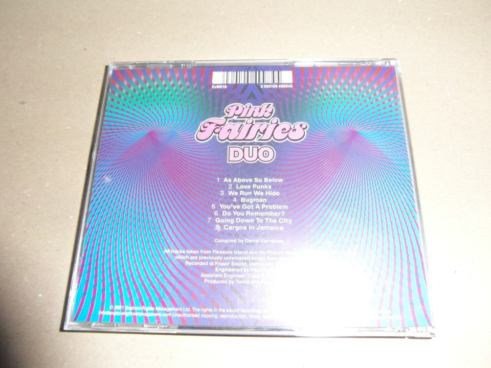 Pink Fairies - Duo CD PSYCH HAWKWIND GONG OZRIC TENTACLES | eBay
