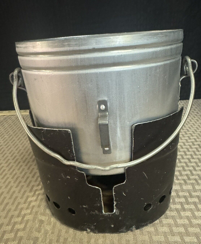 Swedish Military M40 Mess Kit Complete Aluminum Military Mess Field Kit ...