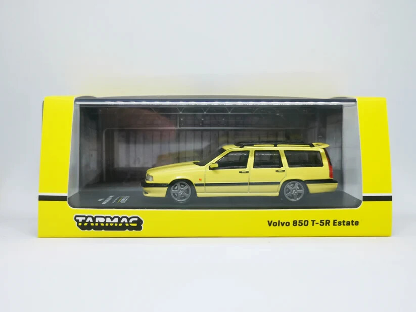 Tarmacworks Volvo 850 T5R Cream Yellow Wagon 1:64 Mini Diecast Import ...