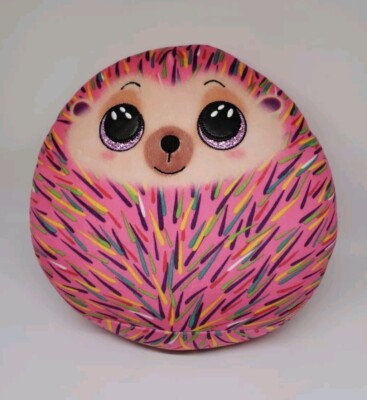 TY Squish Pink Hedgehog Hildee. 0002 | eBay