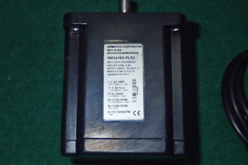 ANIMATICS smart motor SM3416D-PLS2 | eBay