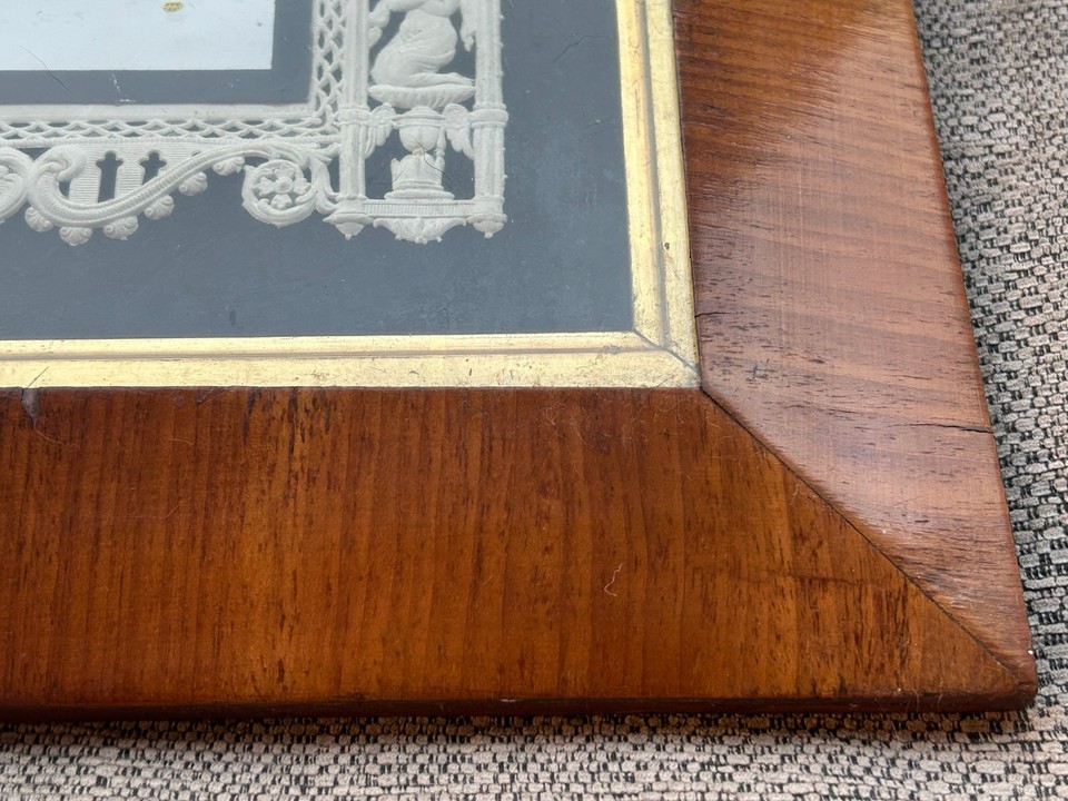 Mid 19th Century Antique Victorian Walnut Veneer Picture Frame rebate ...