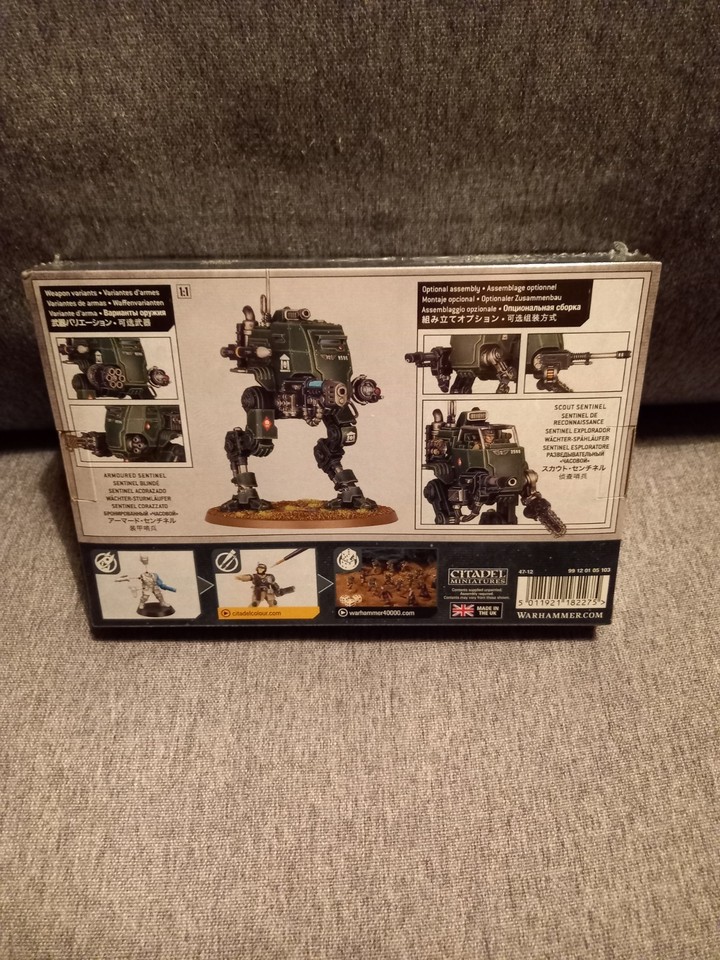 Warhammer 40k - Sentinel. Astra Militarum. Cadian. New & Sealed. | eBay UK