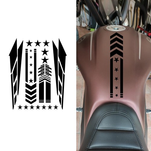 Premium Quality Arrow Stripe Stickers for Motorcycle Customization ...