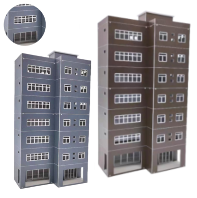 Ho Scale Tall Buildings HO Scale Model Railroad April Updates