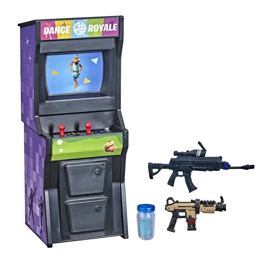 Hasbro Fortnite Victory Royale Series Purple Arcade Machine Collectible ...